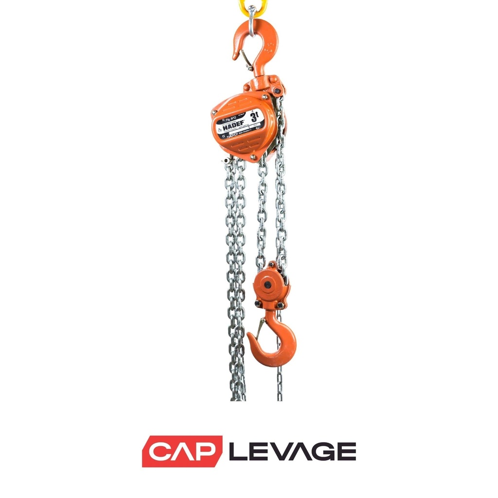 PALAN MANUEL CMU 3000 KG 3ML | CAP LEVAGE